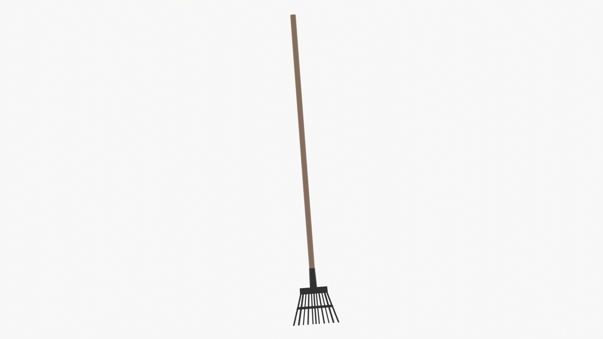 3D Low Poly Rake Model - TurboSquid 1802908