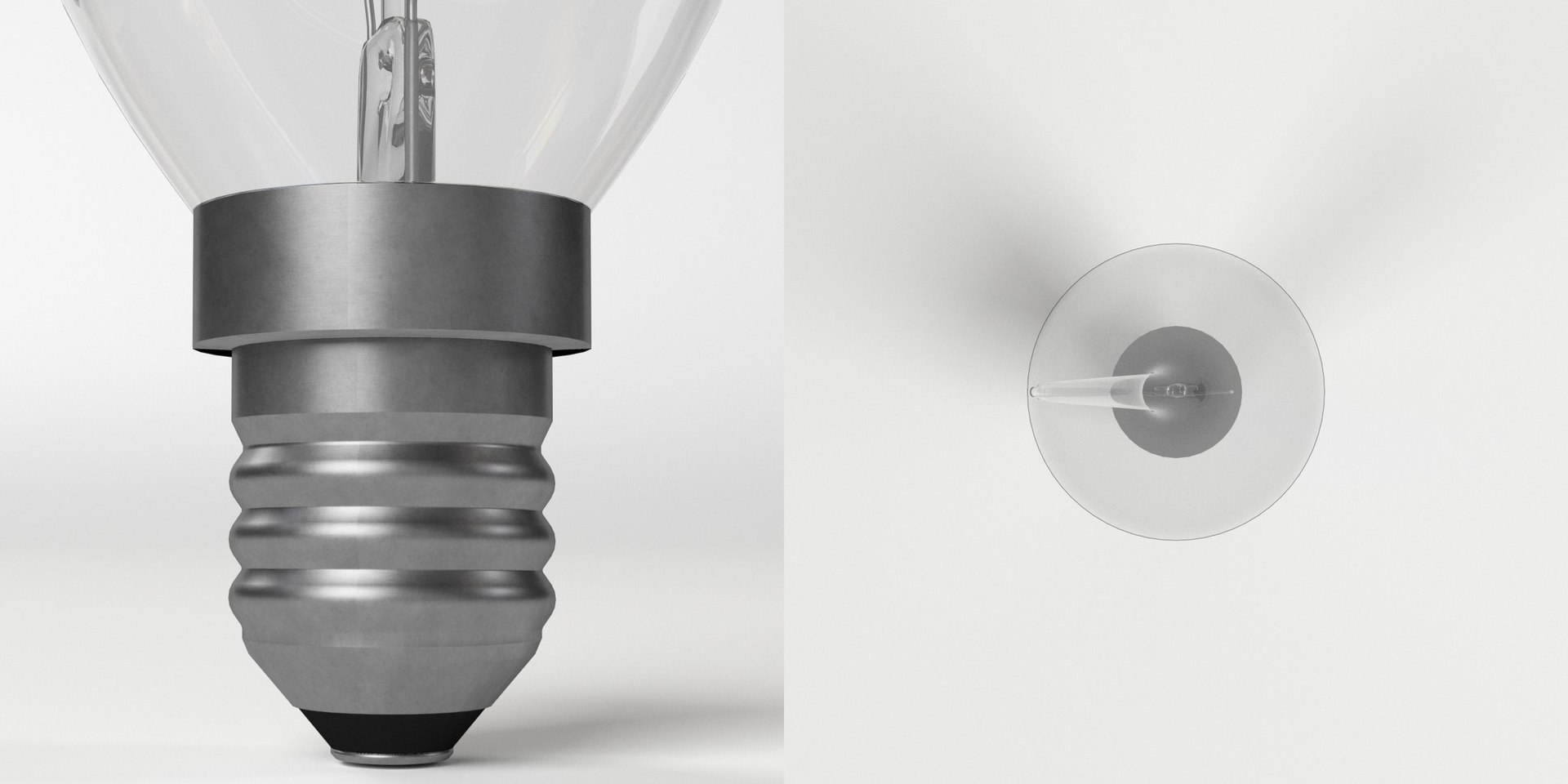 Candle Angular Light Bulb 3D - TurboSquid 2111567