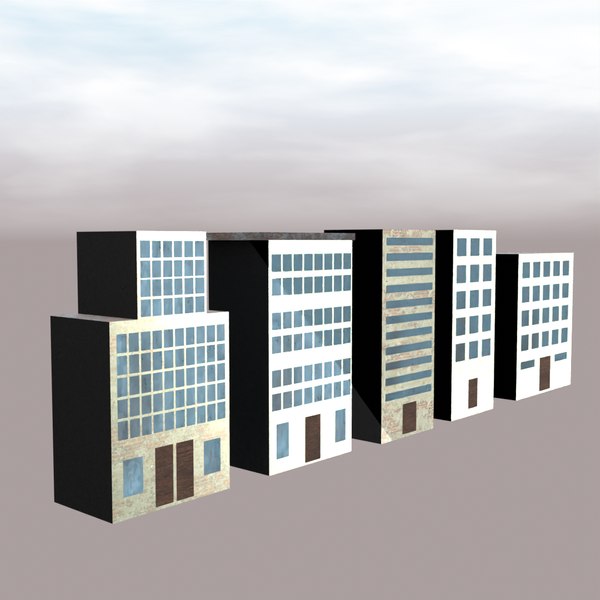 Free LOW POLY BUILDINGS - EXTRA 3D model - TurboSquid 1782211