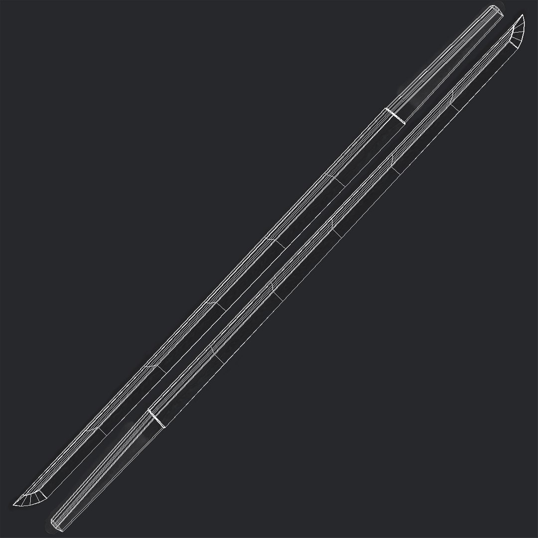 Ninjato Single Edge Japan 3d Model