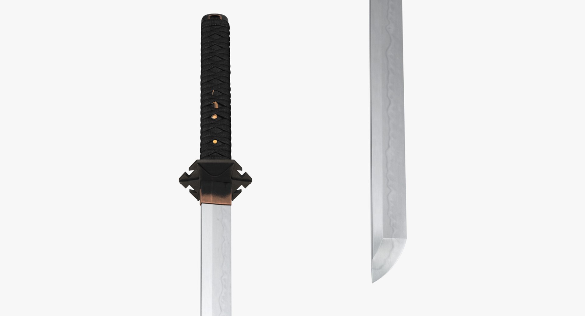 Ninjato Single Edge Japan 3d Model