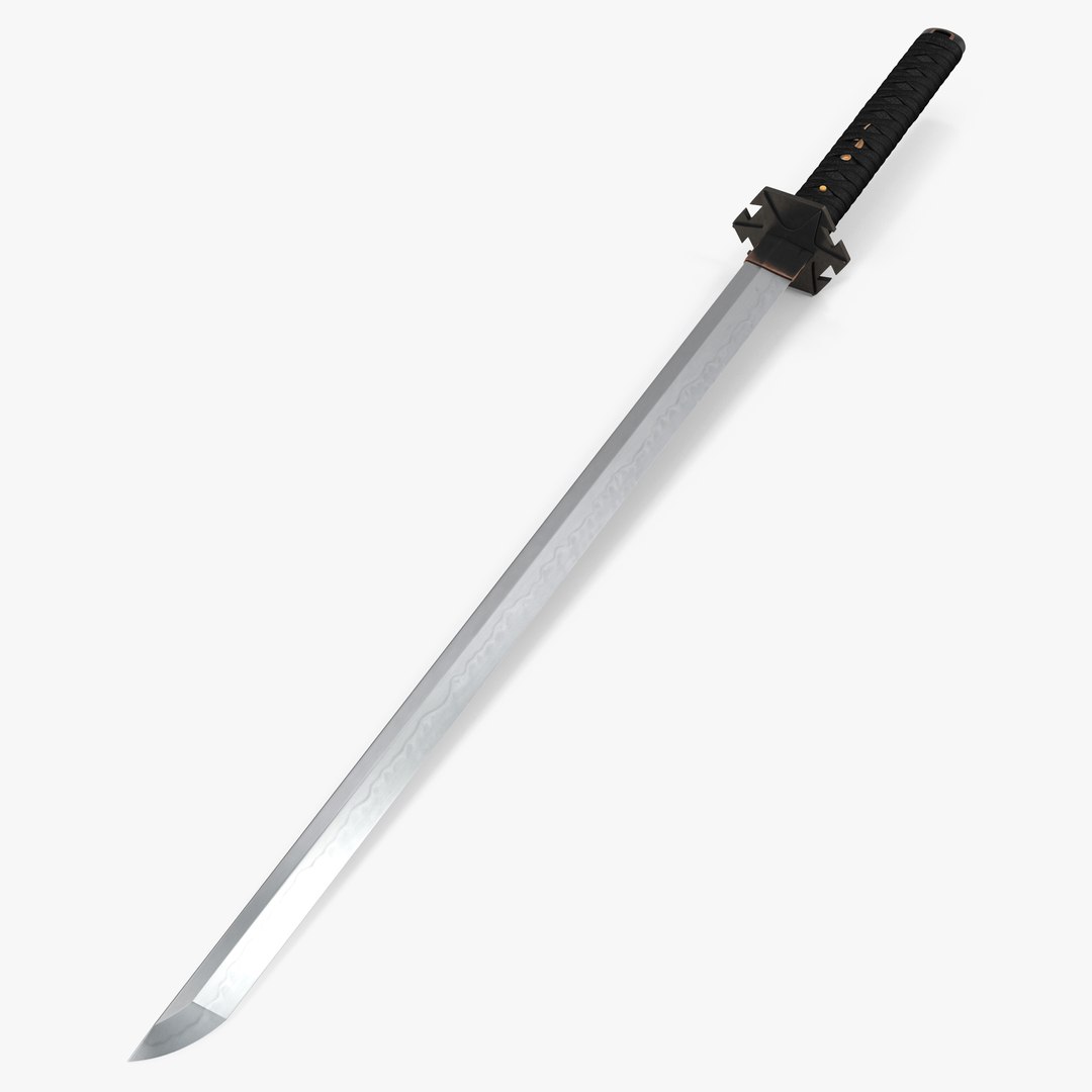 Ninjato Single Edge Japan 3d Model