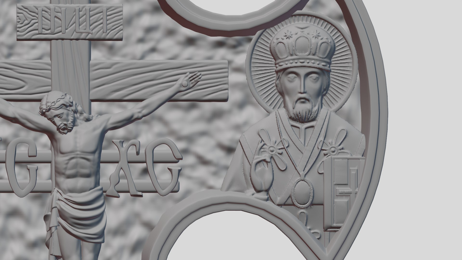 3D Cross Pendant Model - TurboSquid 1910966