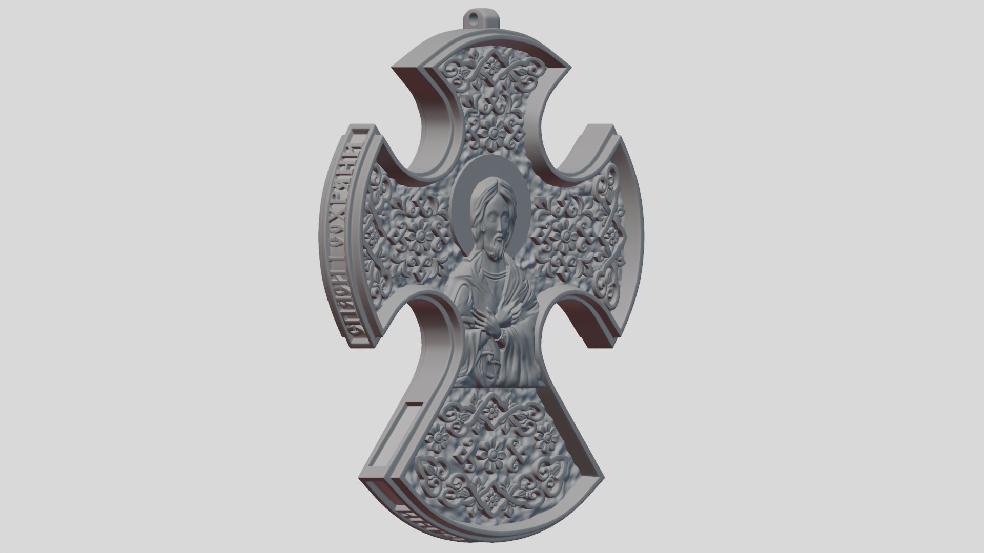 3D Cross Pendant Model - TurboSquid 1910966
