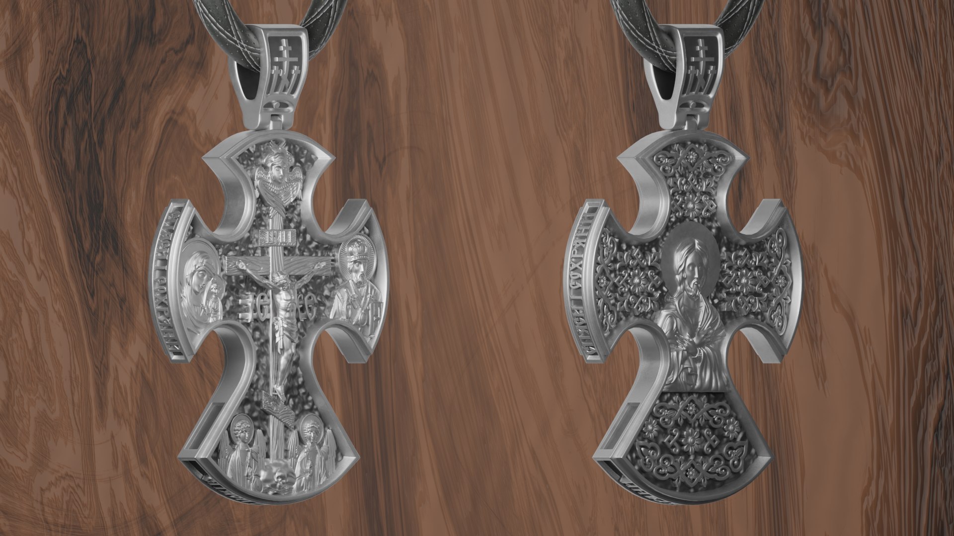3D Cross Pendant Model - TurboSquid 1910966