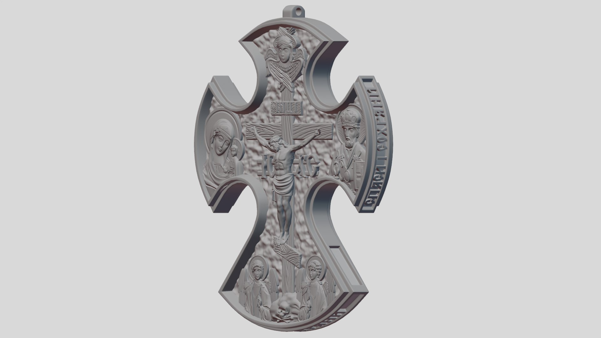 3D Cross Pendant Model - TurboSquid 1910966