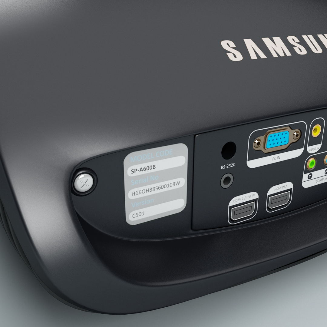projector samsung sp-a600 obj