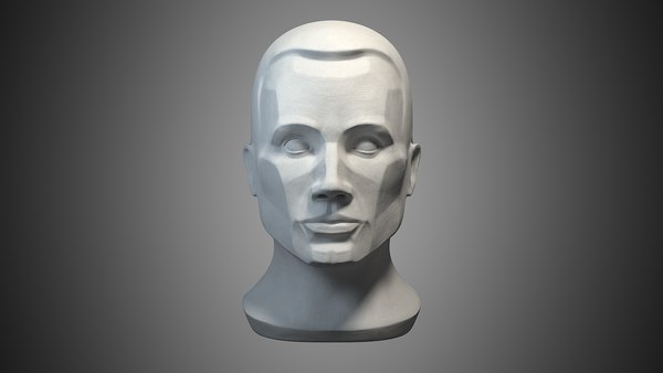 Simple arabic character 3D model - TurboSquid 1429987