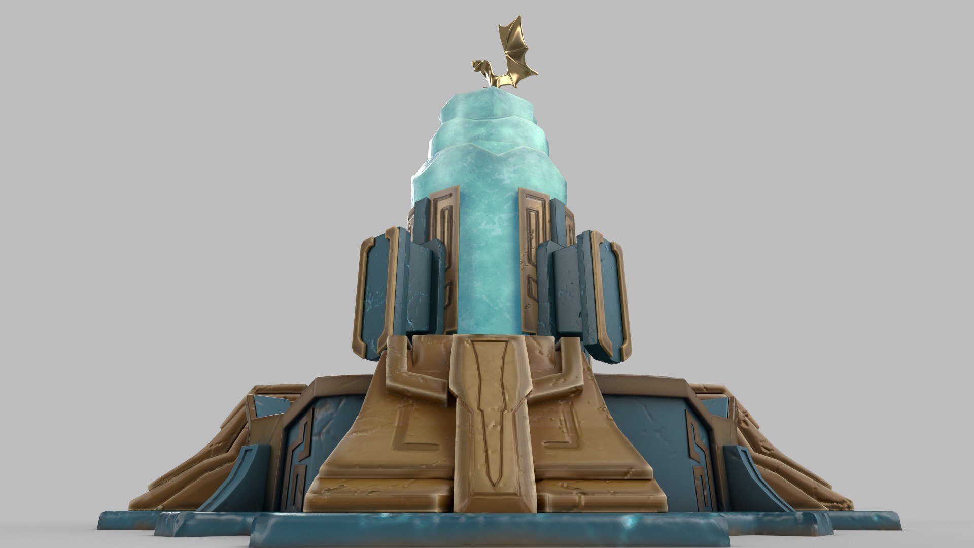 3D Model Stylized Tower - TurboSquid 1866164