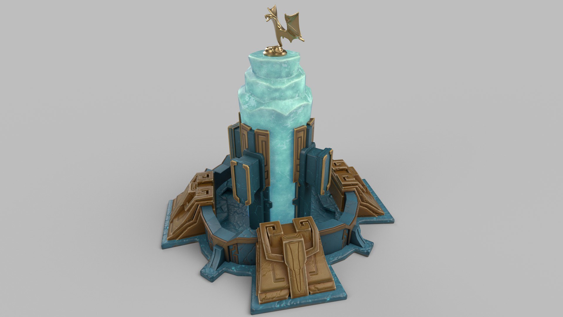 3D Model Stylized Tower - TurboSquid 1866164