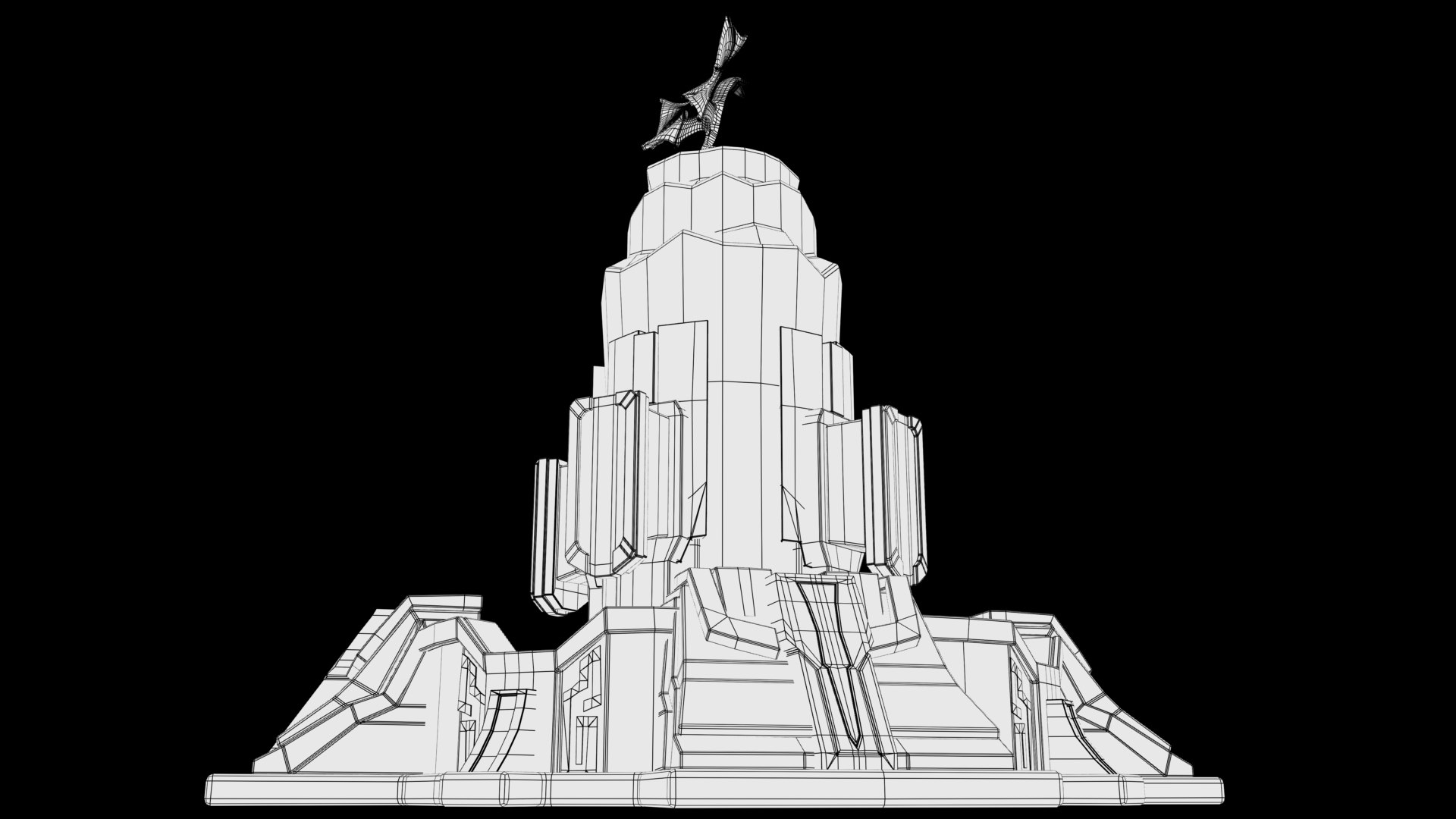 3D Model Stylized Tower - TurboSquid 1866164