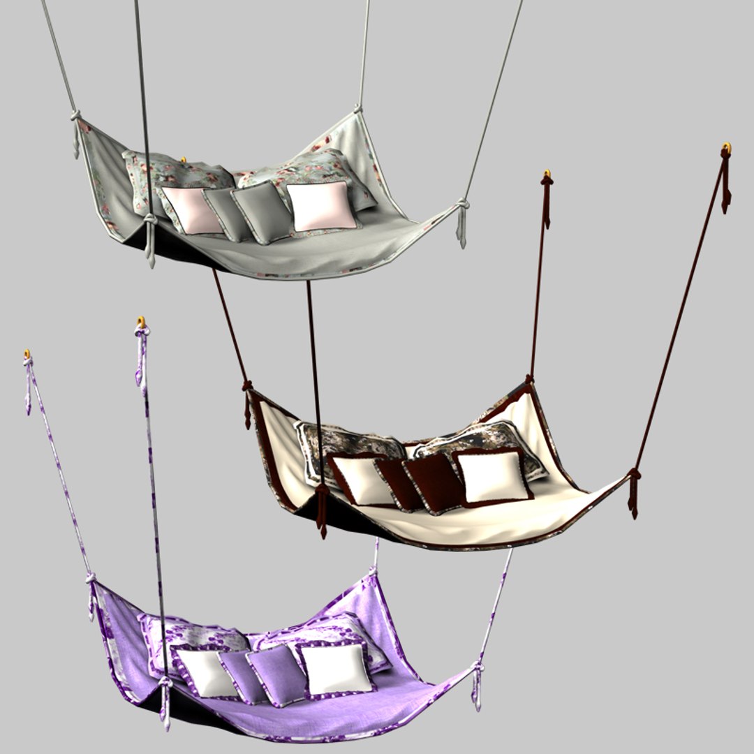 3d Model Hammock Sofa Prop
