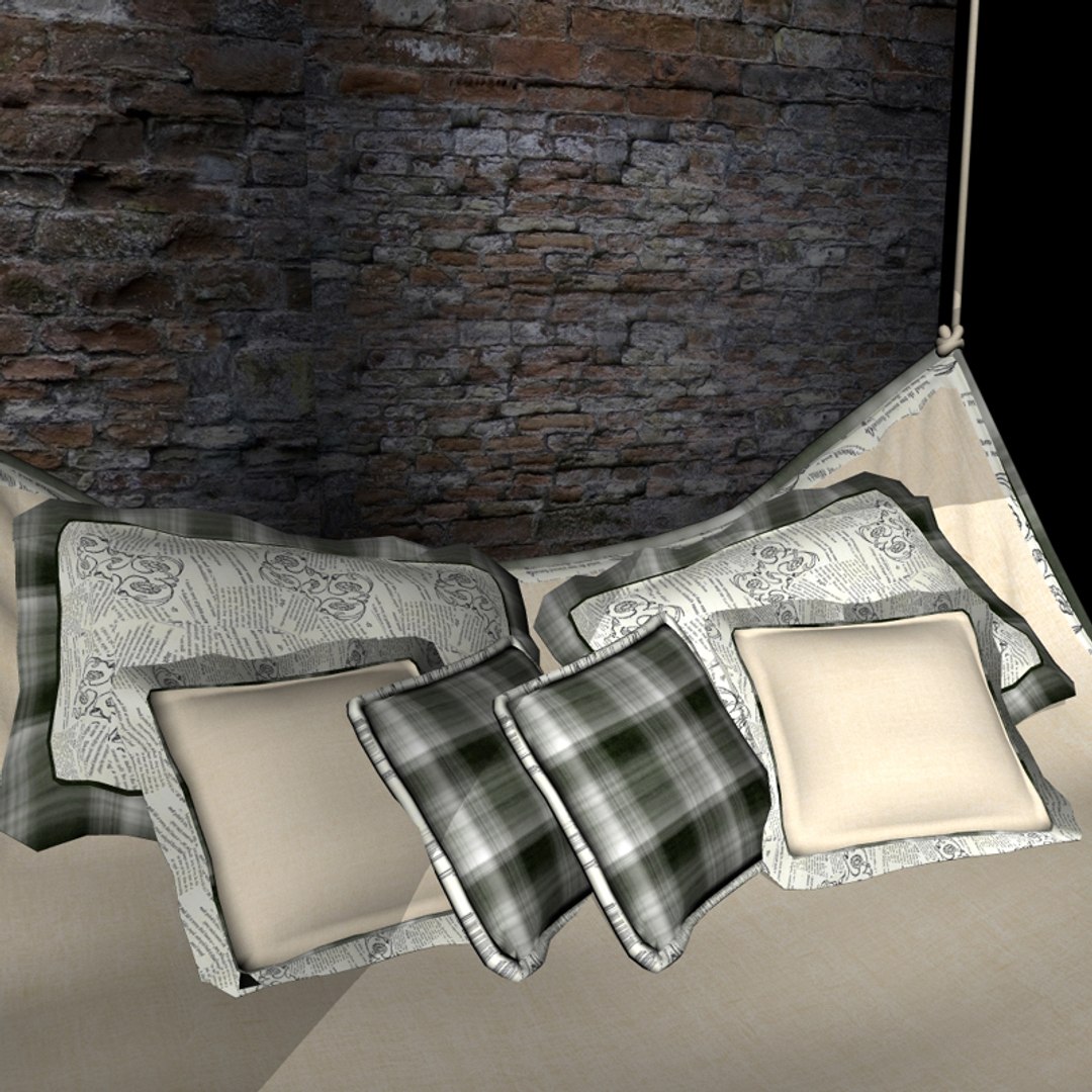 3d Model Hammock Sofa Prop