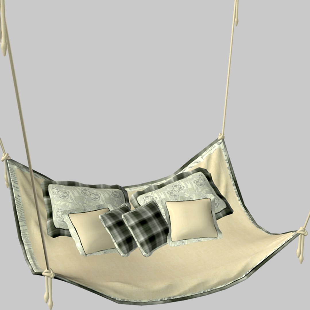 3d Model Hammock Sofa Prop