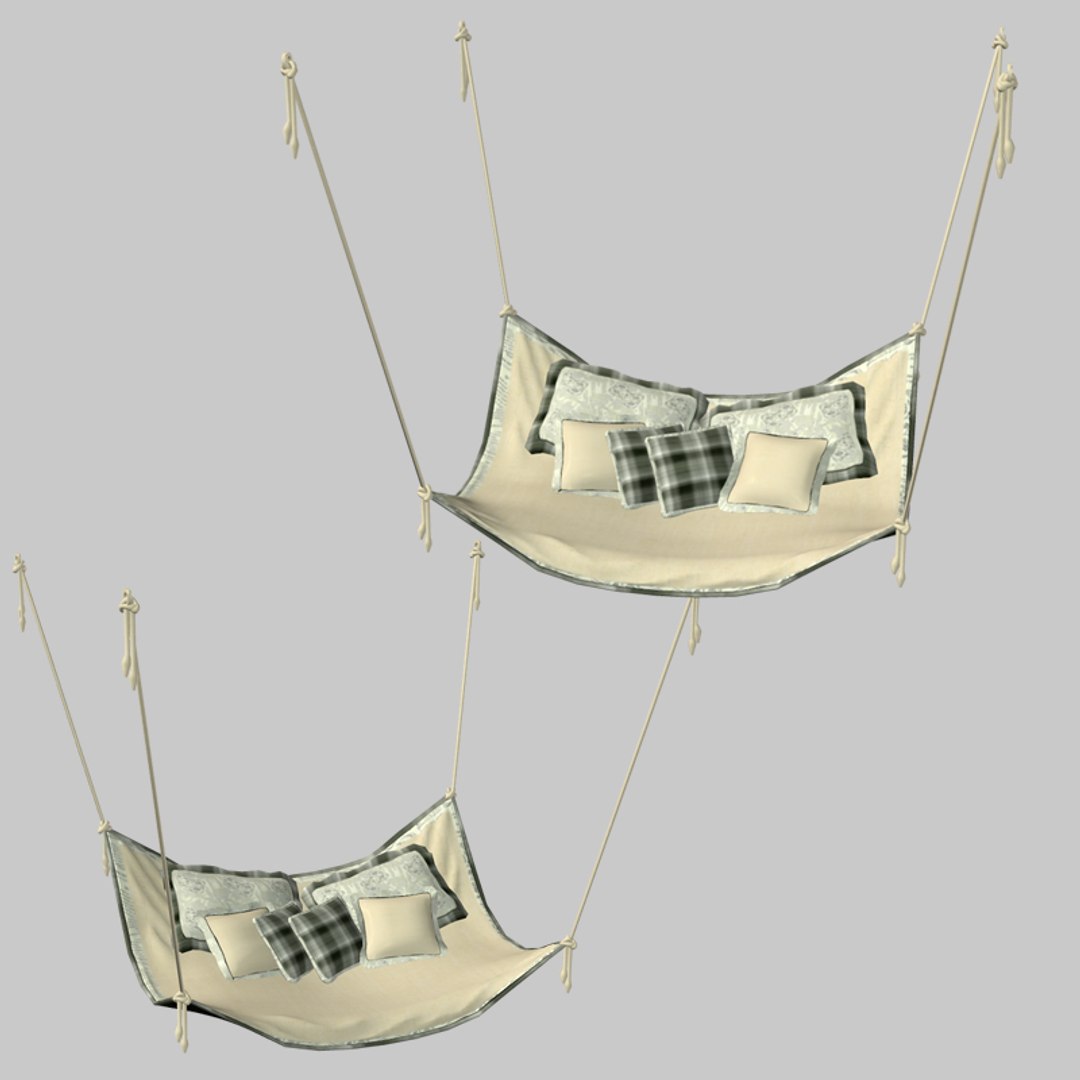 3d Model Hammock Sofa Prop