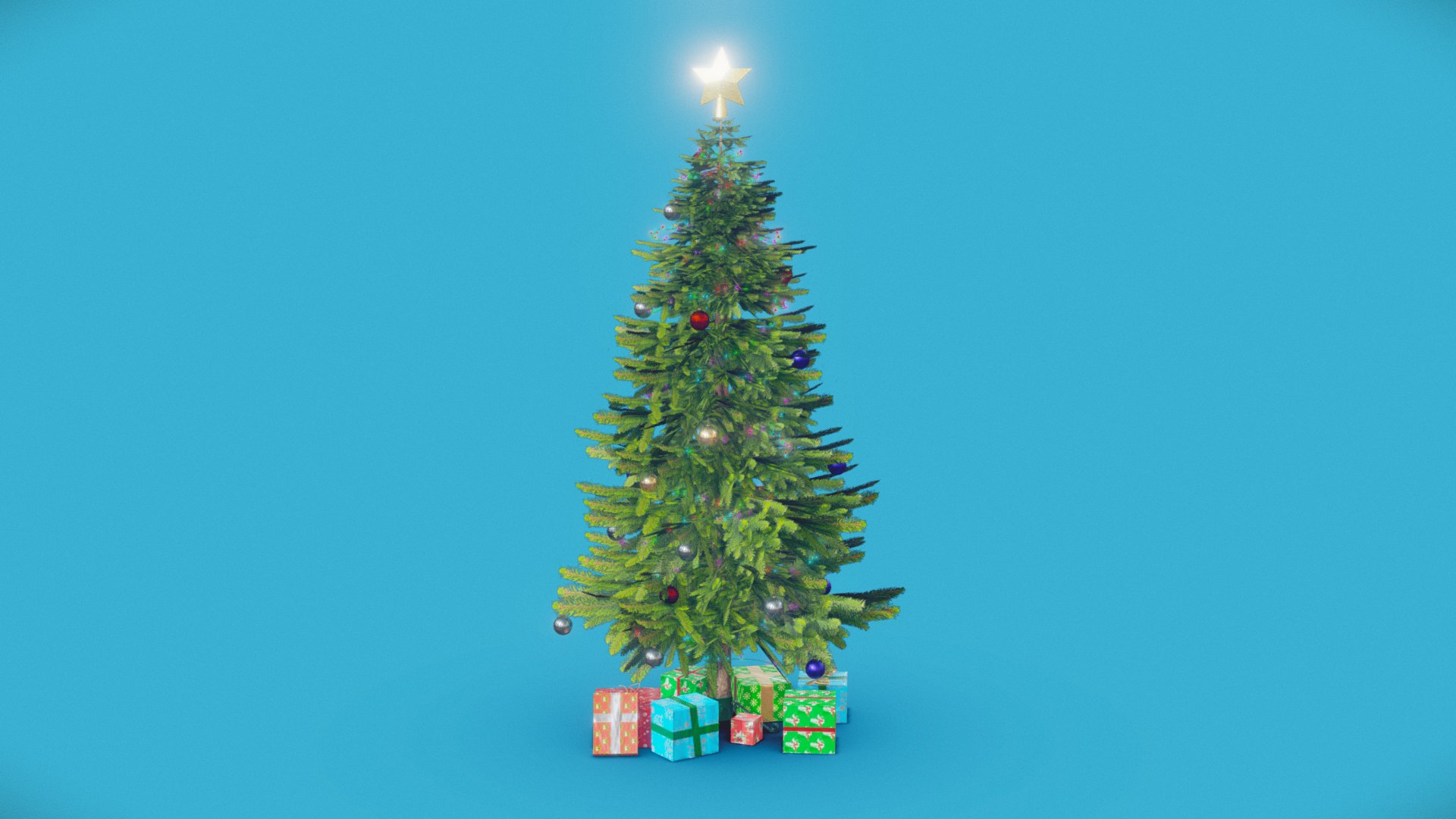 Free Christmas Tree Model - TurboSquid 2301697