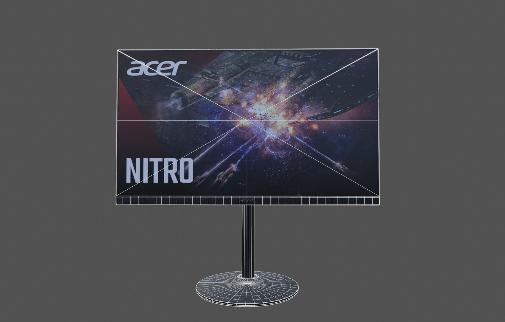 Acer XF252Q 3D - TurboSquid 1892295