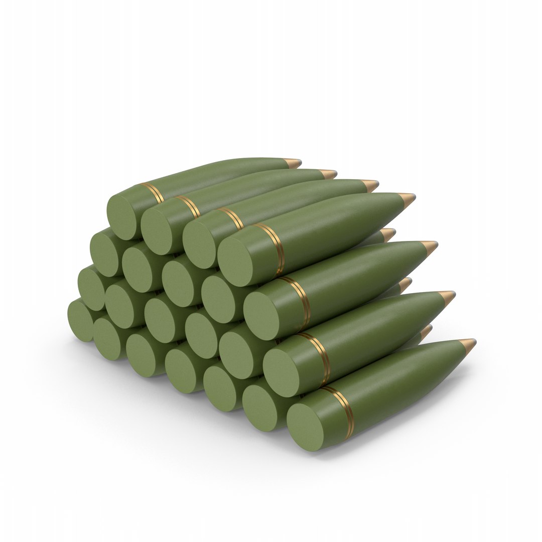 Artillery Shells Model - TurboSquid 2316250