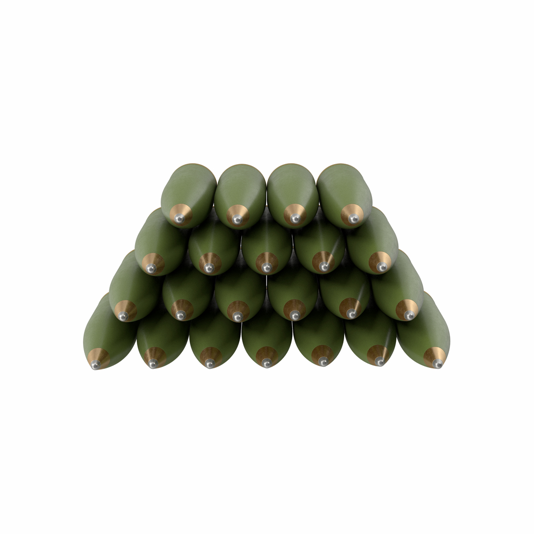 Artillery Shells Model - TurboSquid 2316250