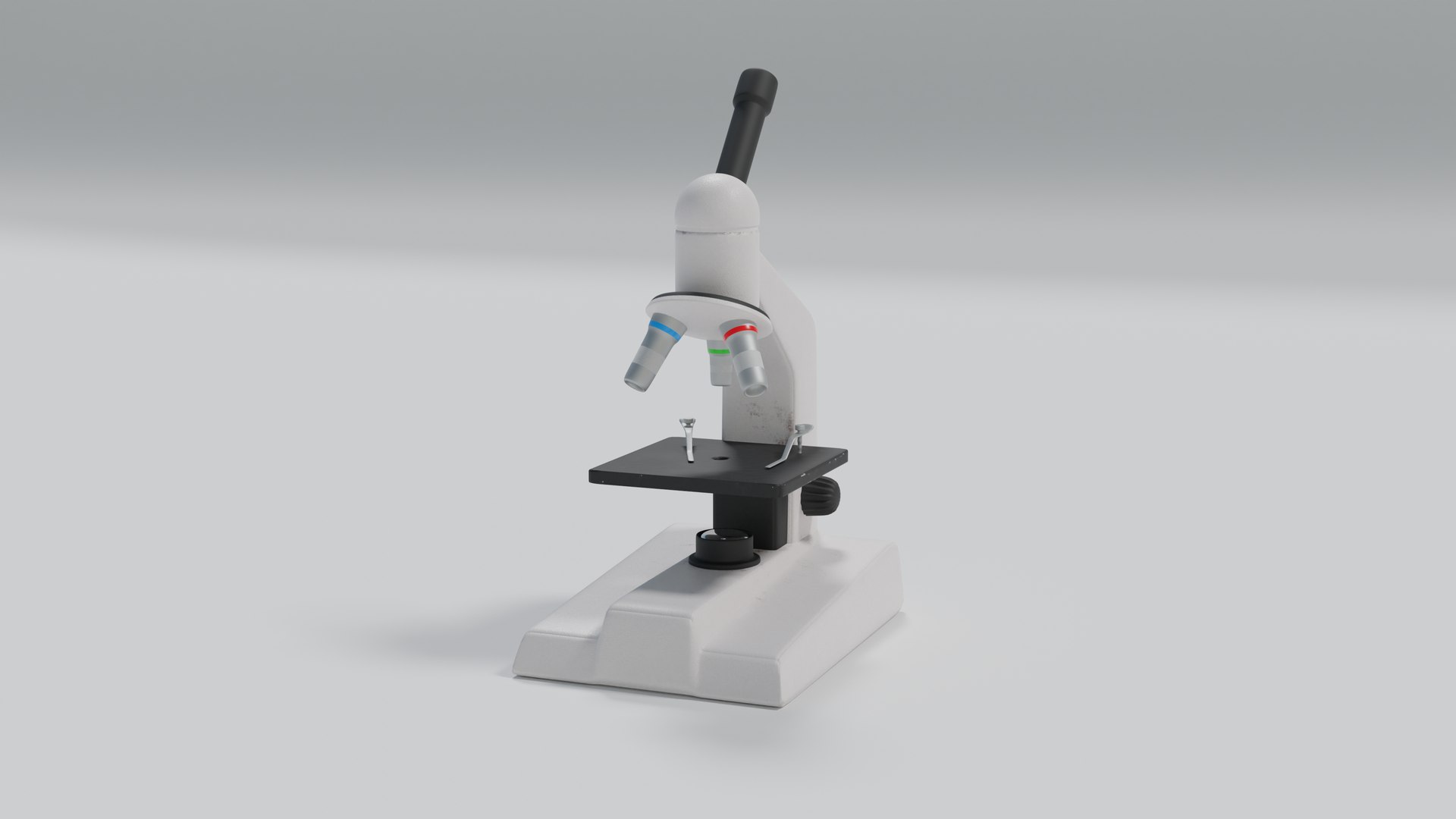 3D Microscope Model - TurboSquid 2153768