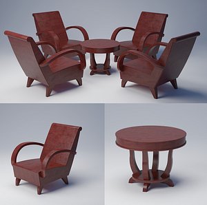 SketchUp Coffee-Chair Models | TurboSquid