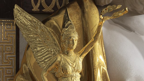 Posąg Zeusa w Olimpii Model 3D - TurboSquid 1845822