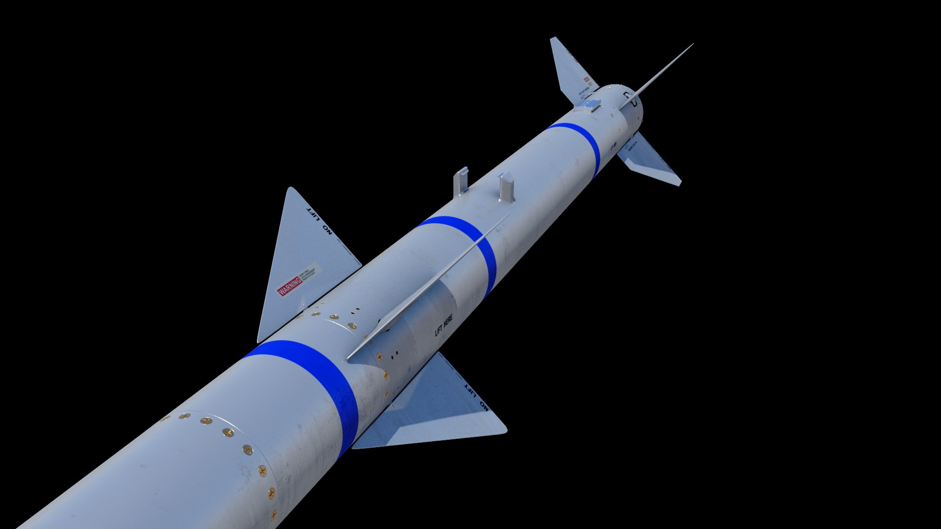 Aim 120 Amraam 3D - TurboSquid 1457212