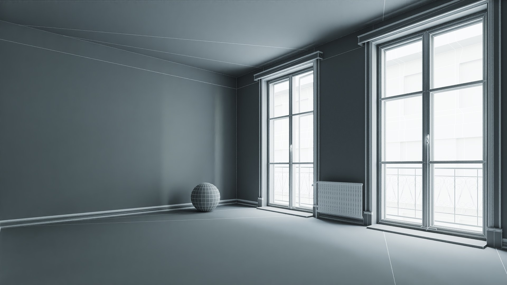 3D Base Interior Room - TurboSquid 1688948