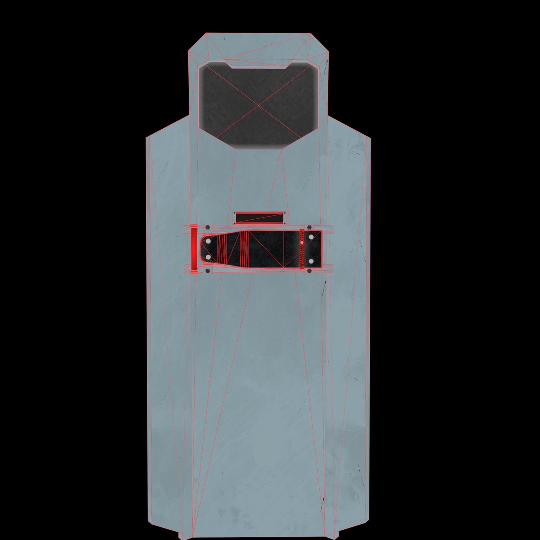 3D Sci-fi Police Shield Model - TurboSquid 1869324