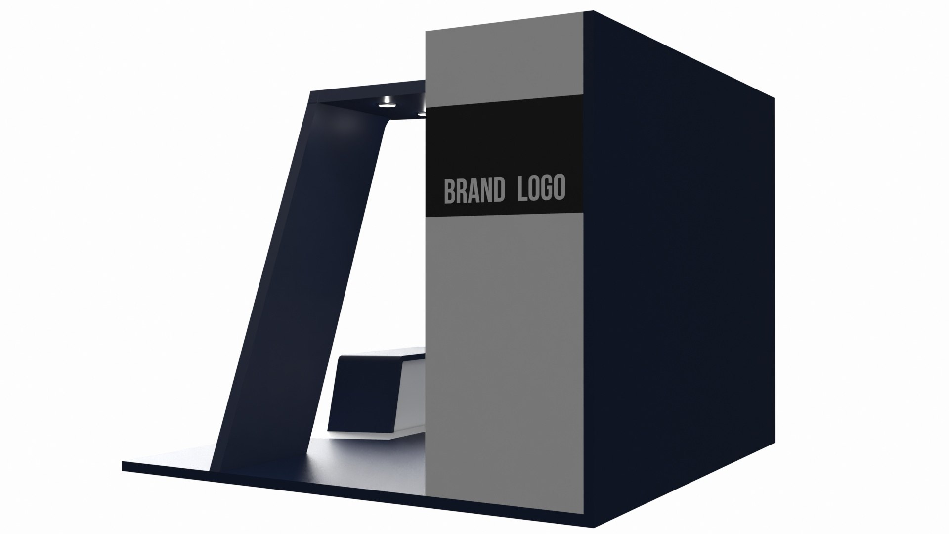 Stand Advertising Model - TurboSquid 1620846