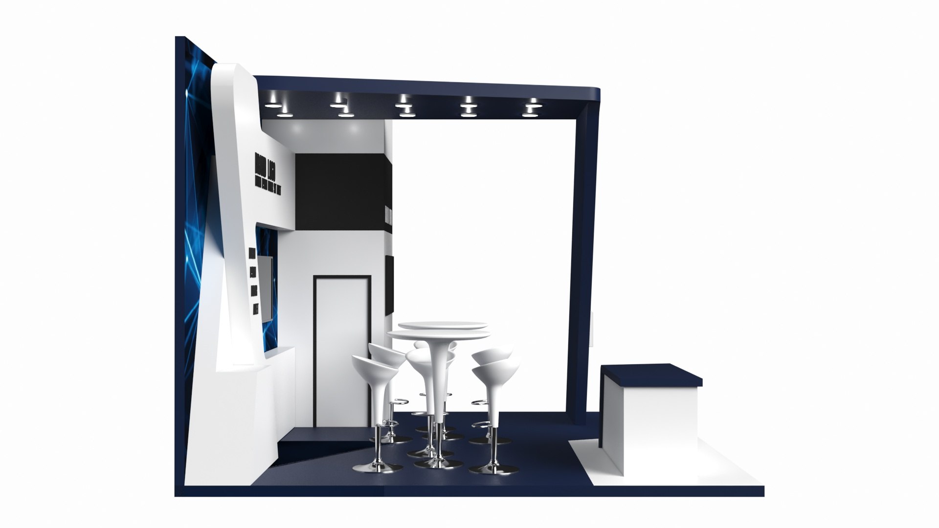 Stand Advertising Model - TurboSquid 1620846