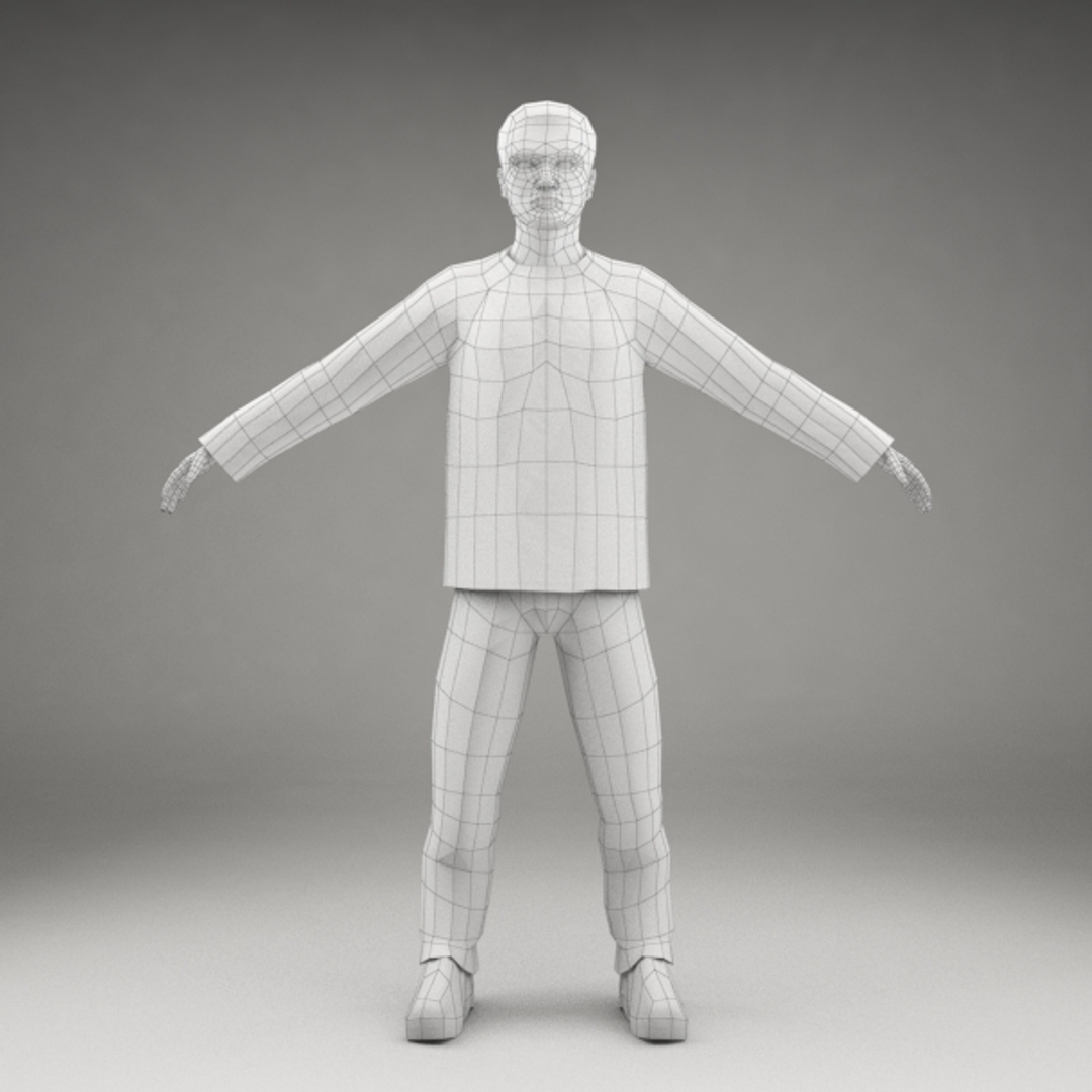 axyz rigged characters max
