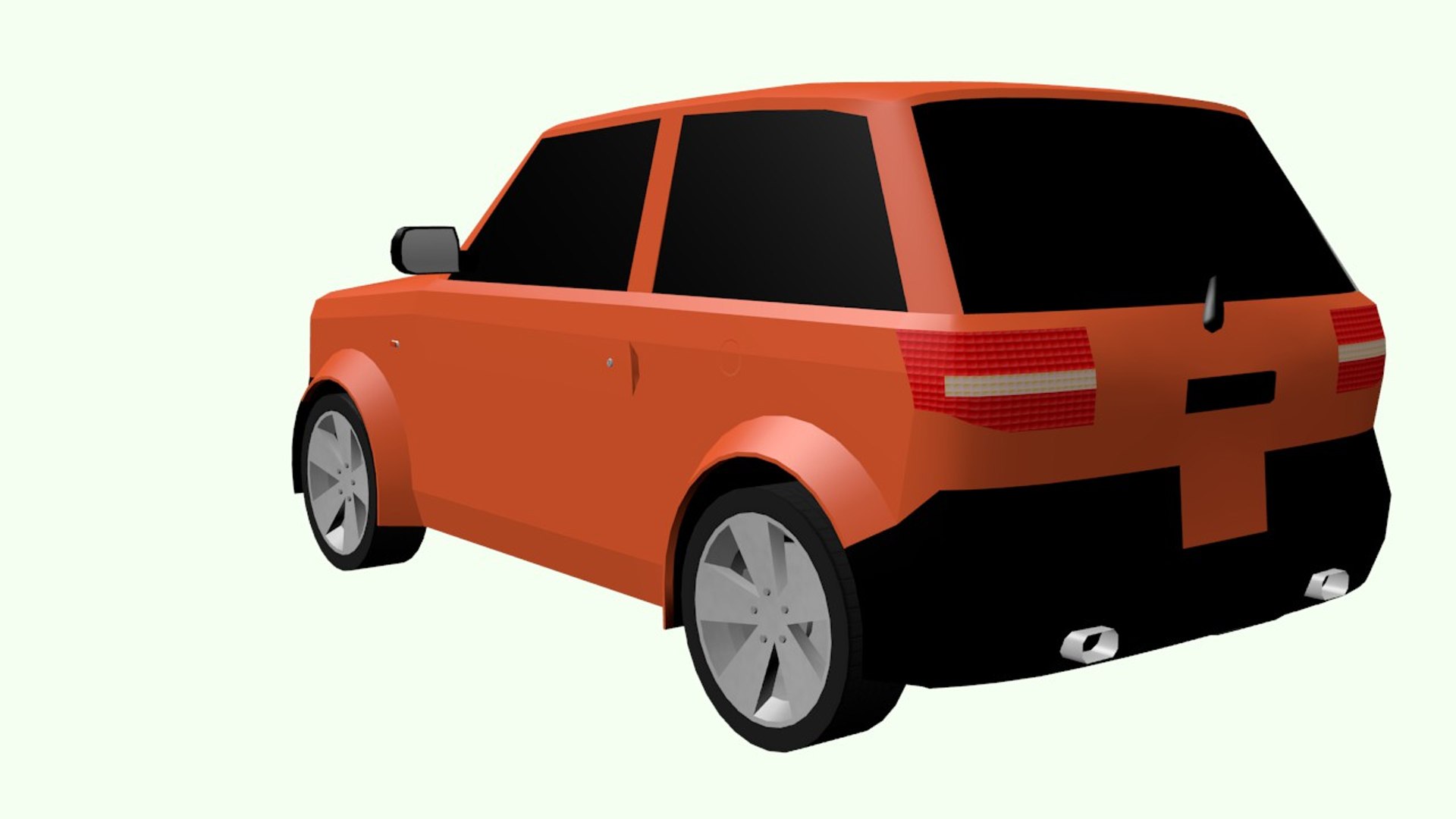 Free Fbx Mode Car Small