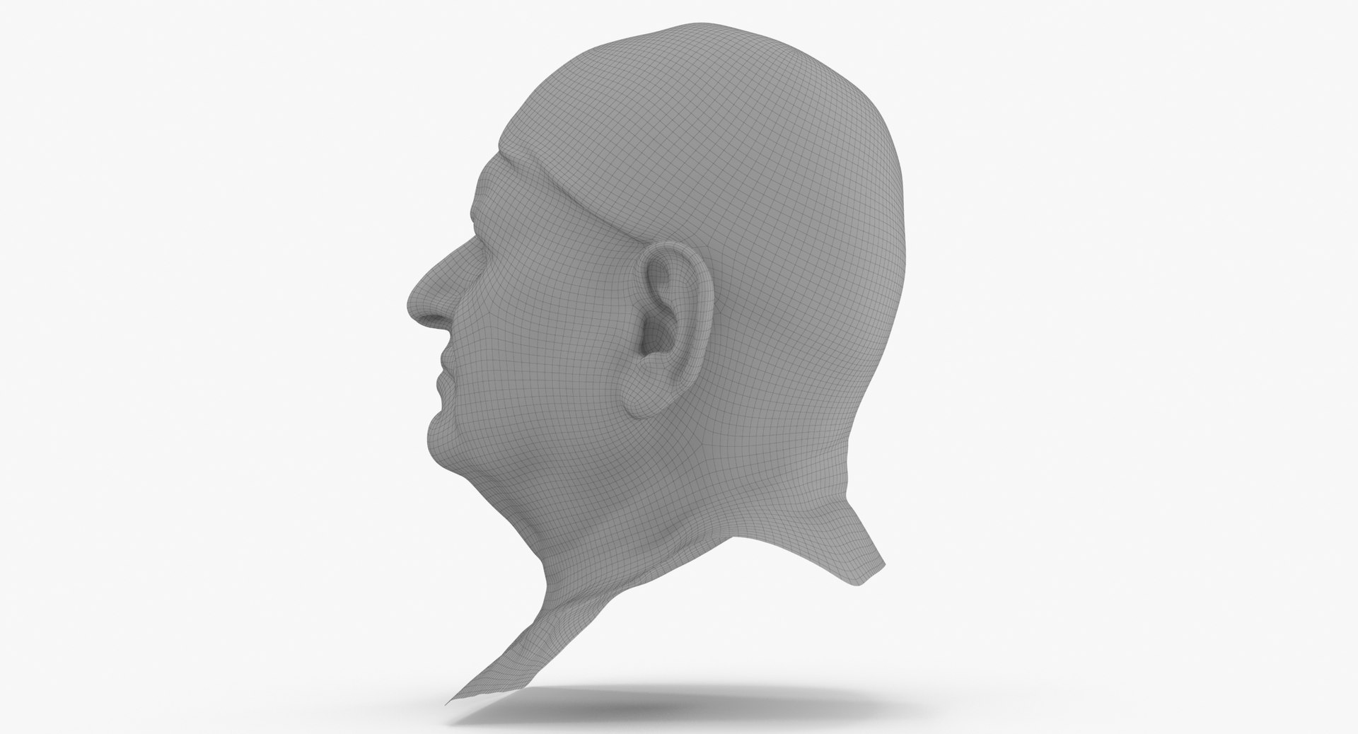 3D Homer Human Head Wink Left AU46 Clean Scan - TurboSquid 1748820