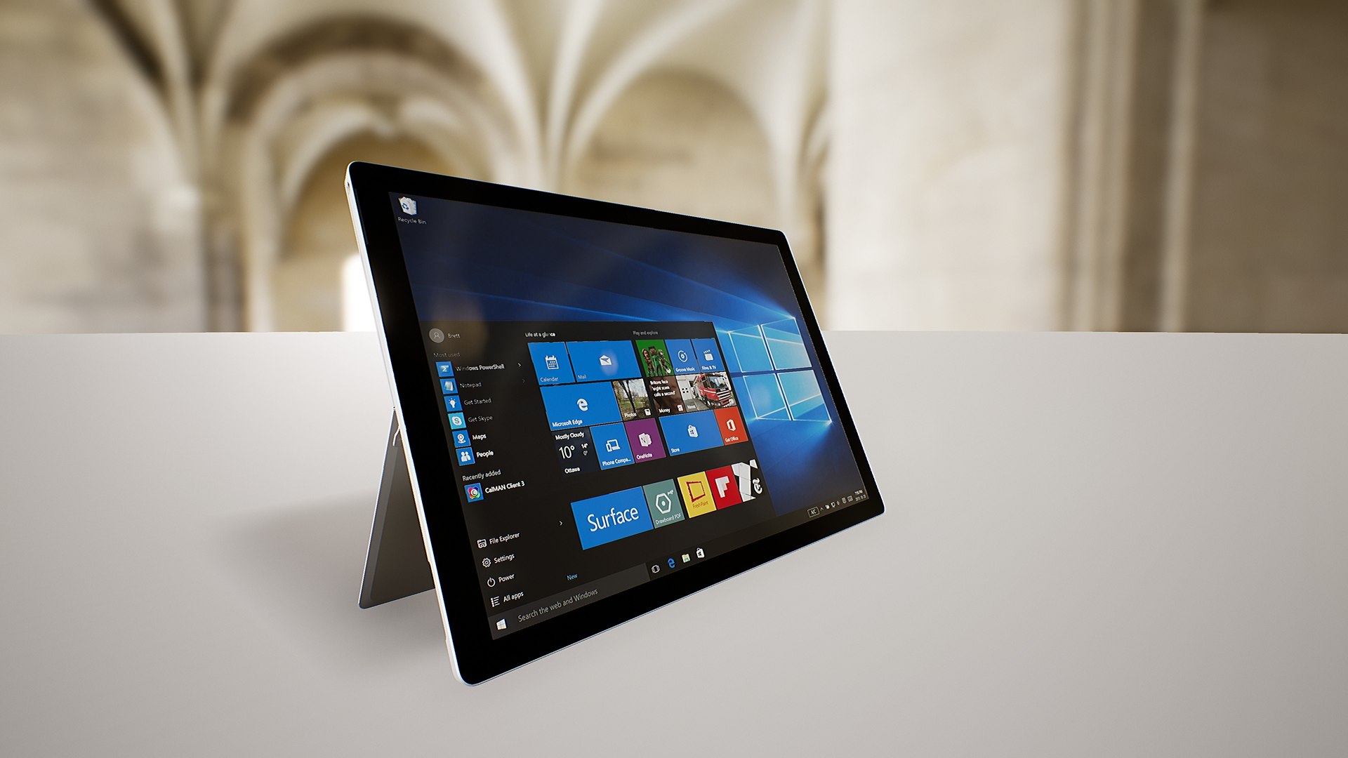 3D Surface Pro Standing - TurboSquid 1258275