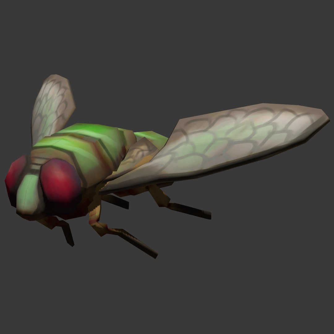 Simple Fly 3d 3ds
