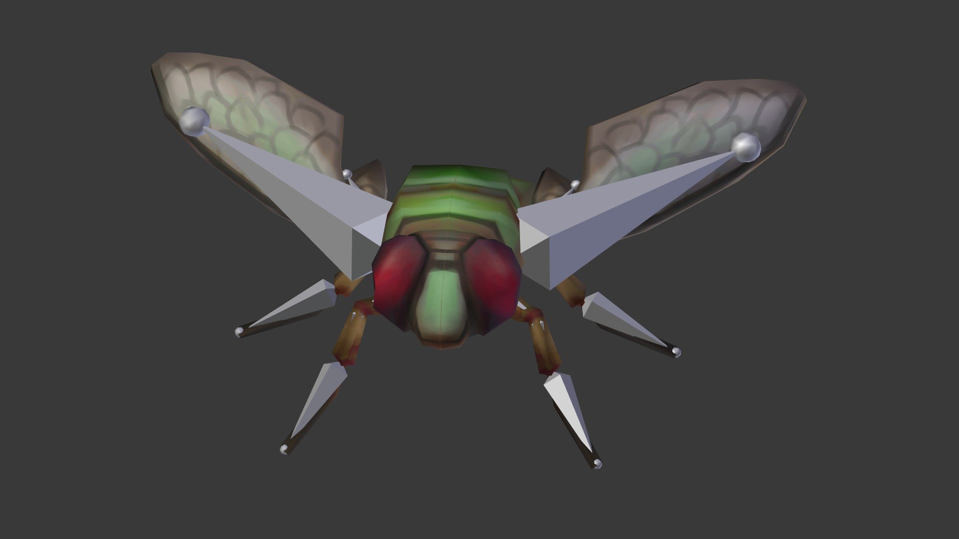 Simple Fly 3d 3ds