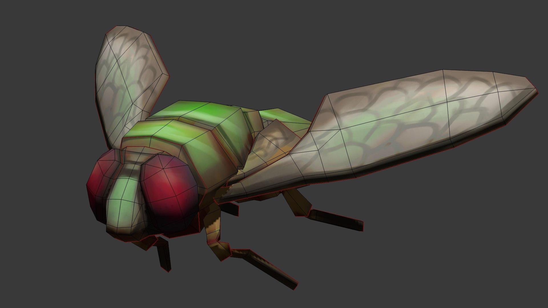 Simple Fly 3d 3ds