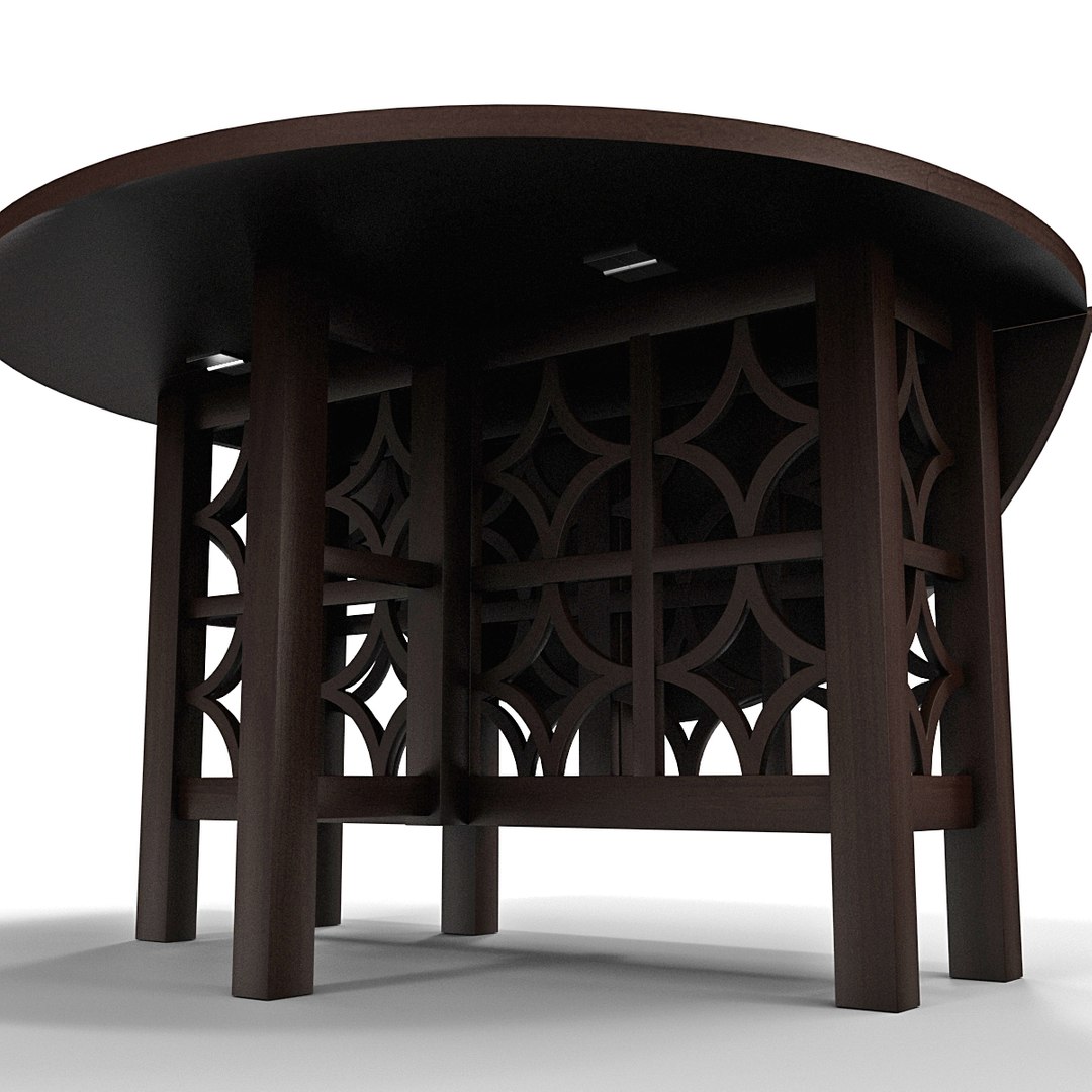 Gate Leg Table Howard 3d Model
