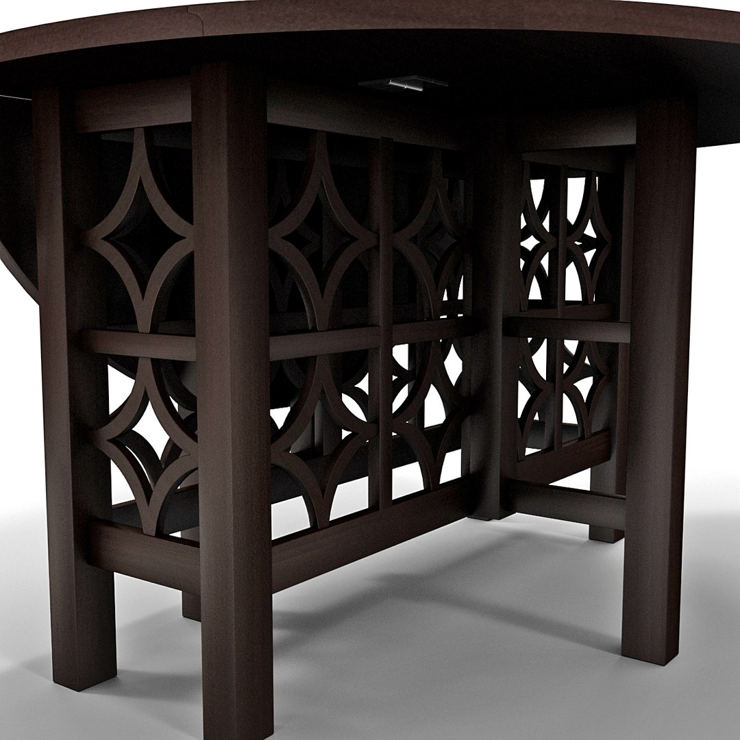Gate Leg Table Howard 3d Model