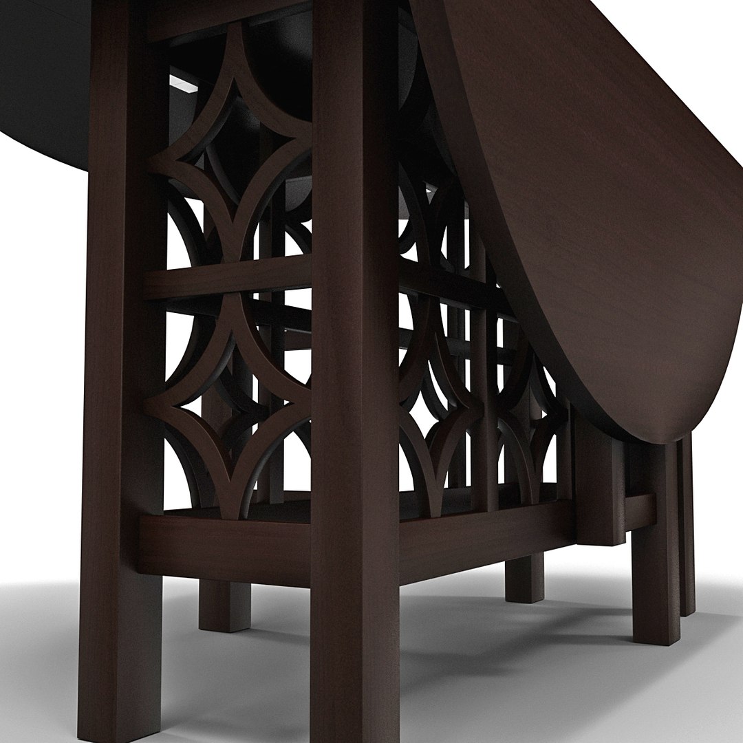Gate Leg Table Howard 3d Model