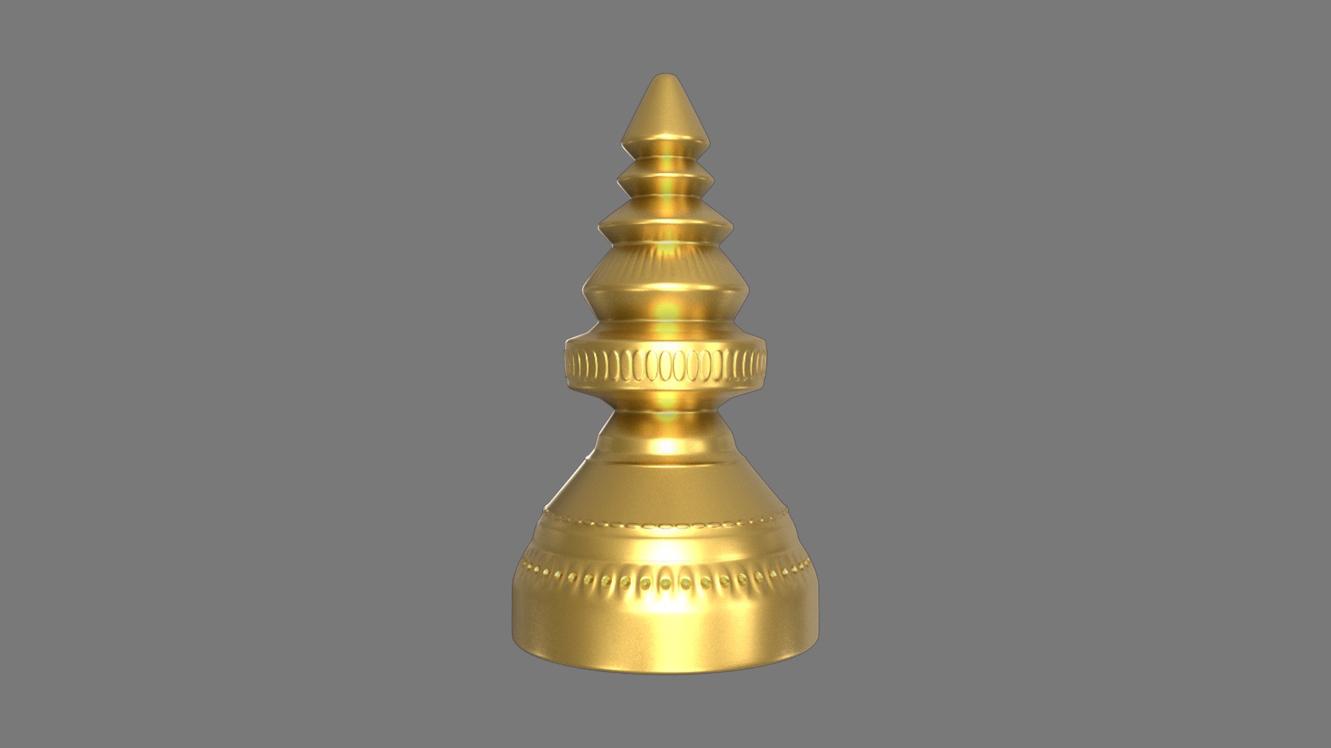 3D Handcrafted Brass Gajur Model - TurboSquid 2430386