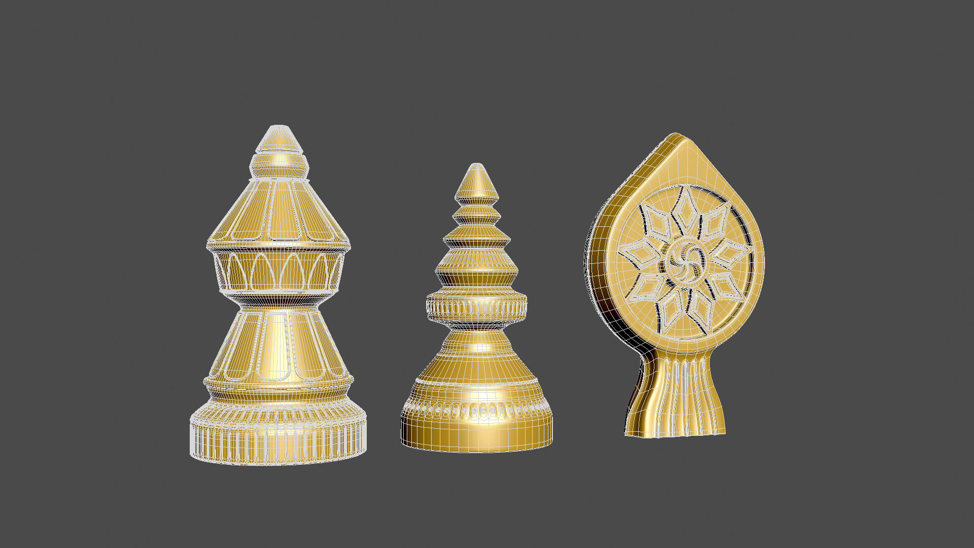 3D Handcrafted Brass Gajur Model - TurboSquid 2430386