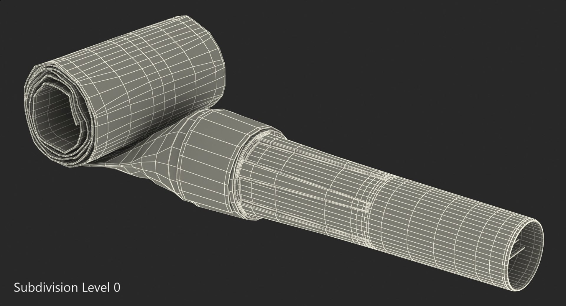 3D Blue Air Whistle - TurboSquid 1388225