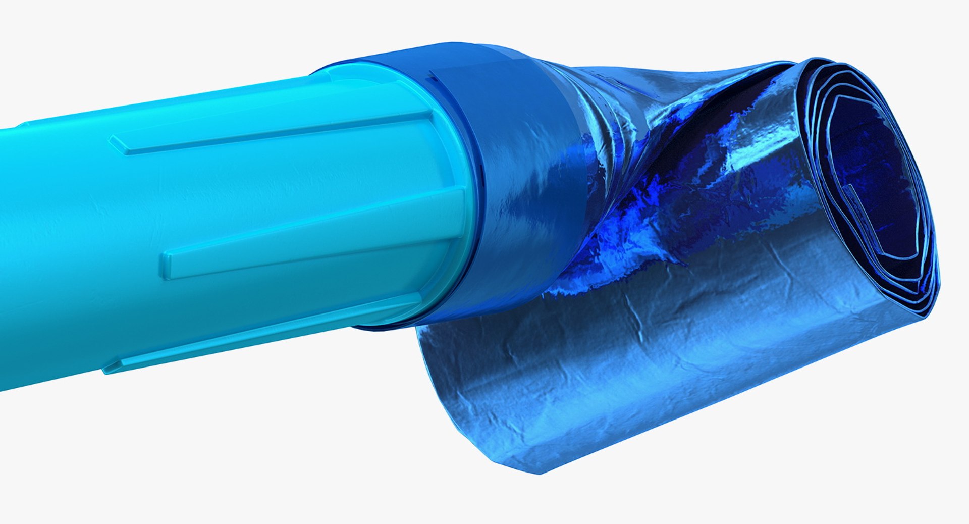 3D Blue Air Whistle - TurboSquid 1388225