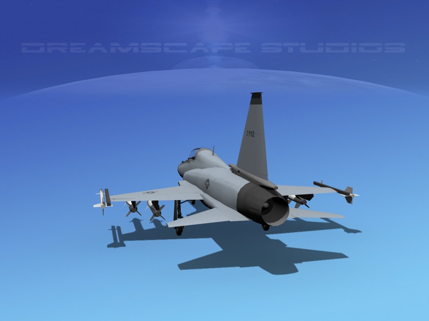 Northrop Tigershark F-20 Fighter 3d Model