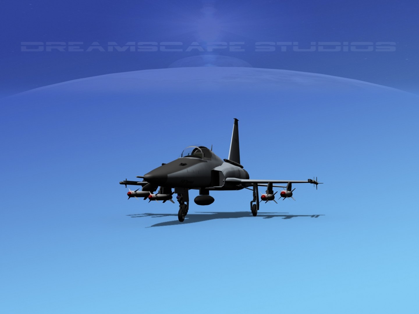 Northrop Tigershark F-20 Fighter 3d Model