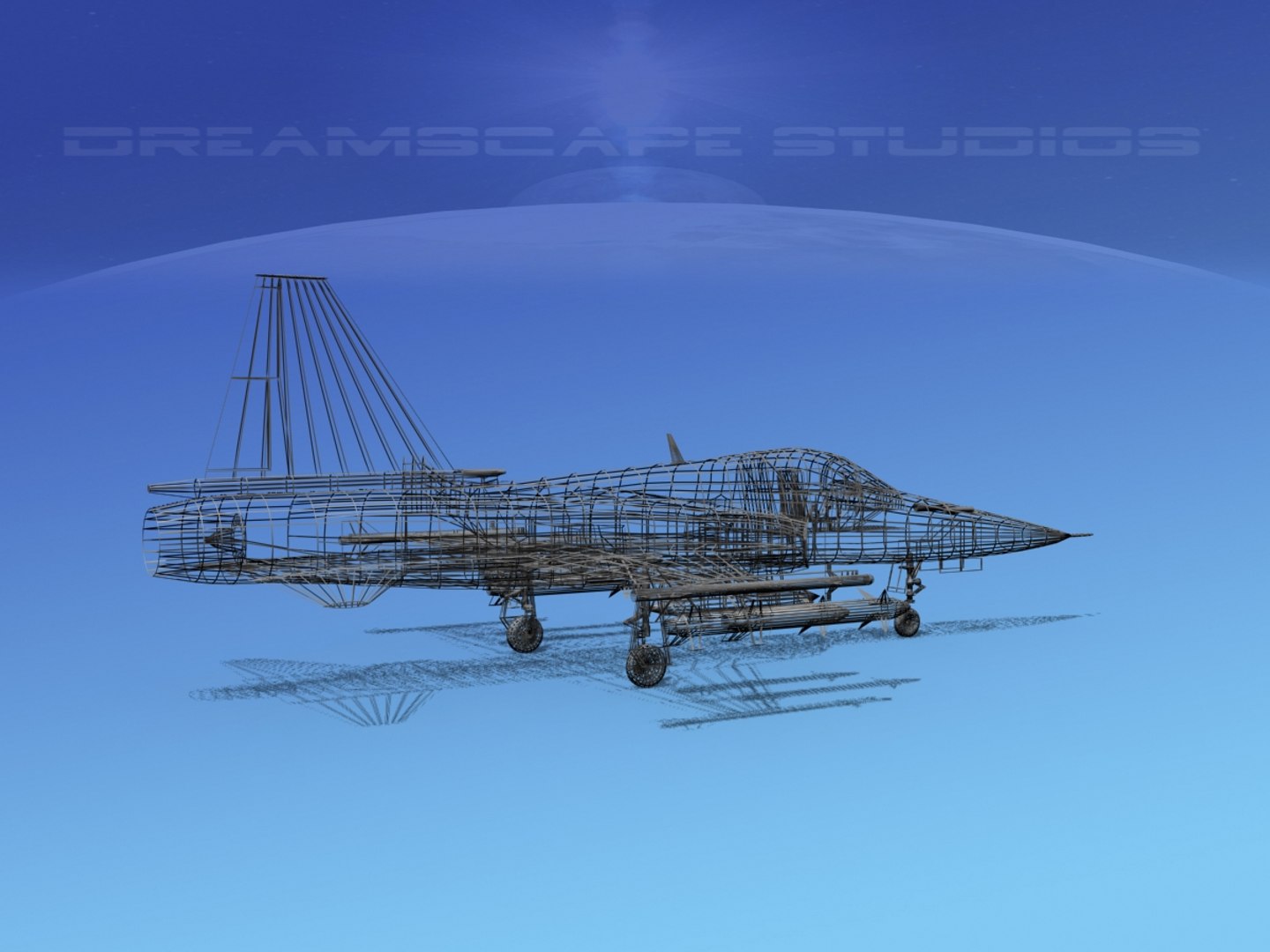 Northrop Tigershark F-20 Fighter 3d Model