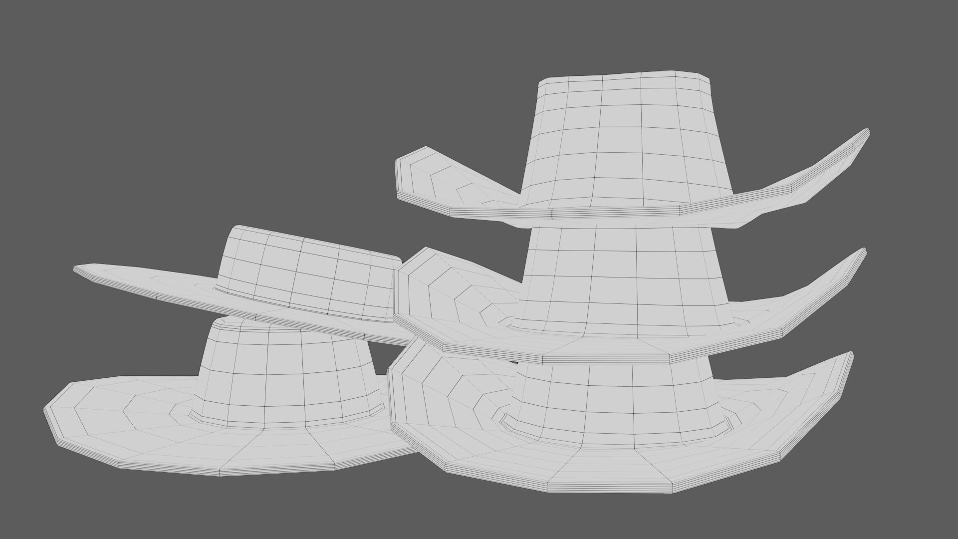 BEST HAT BUNDLE EVER 3D Model - TurboSquid 2260149