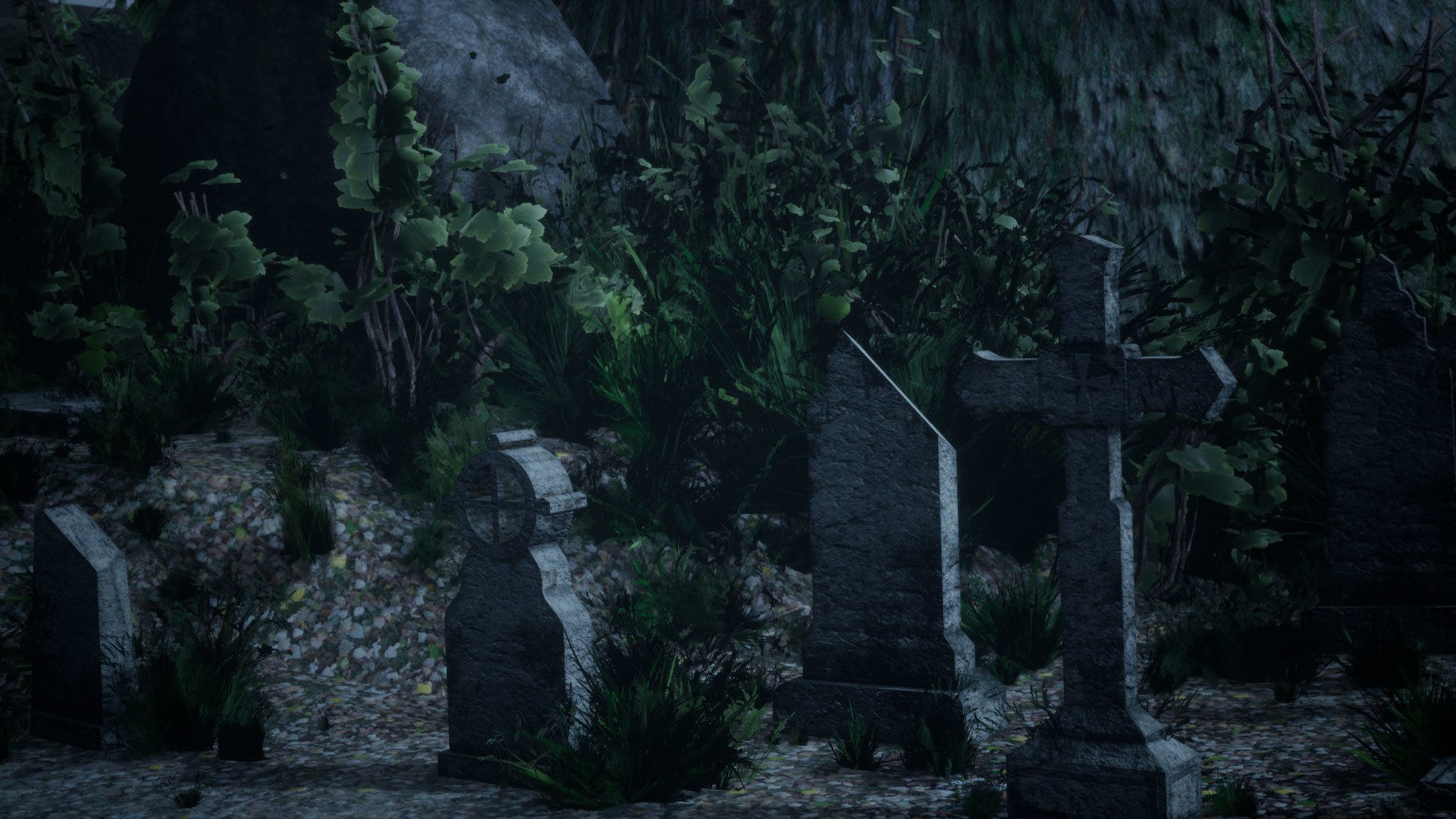 Cemetery Pack Engine Ue4 Model - TurboSquid 1709442